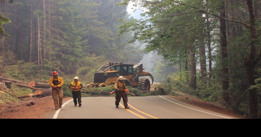 Containment efforts on Tyee Ridge Complex fires continue through Labor ...