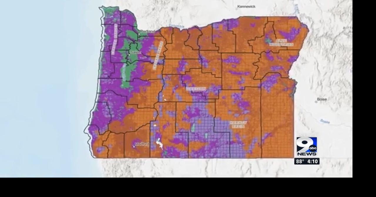 New wildfire risk map released for Oregon | Video | kezi.com