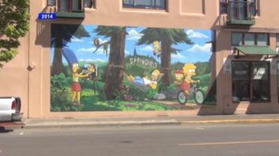 downtown simpsons
