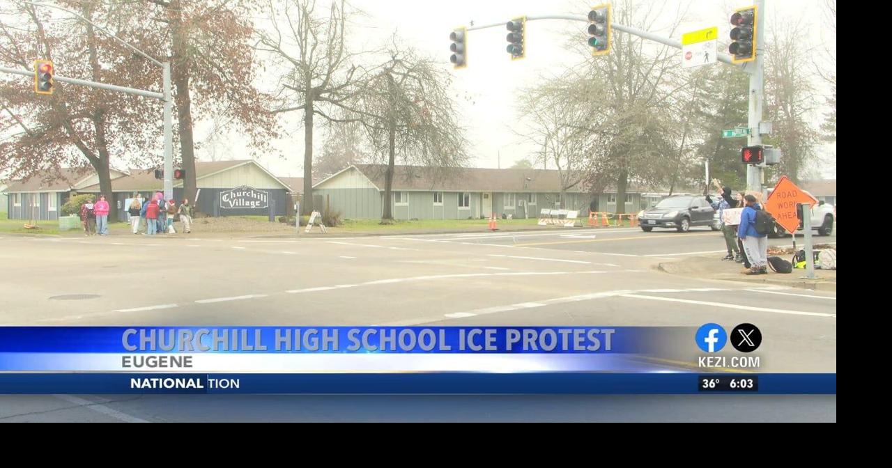 Churchill High School ICE Protest | Video | kezi.com