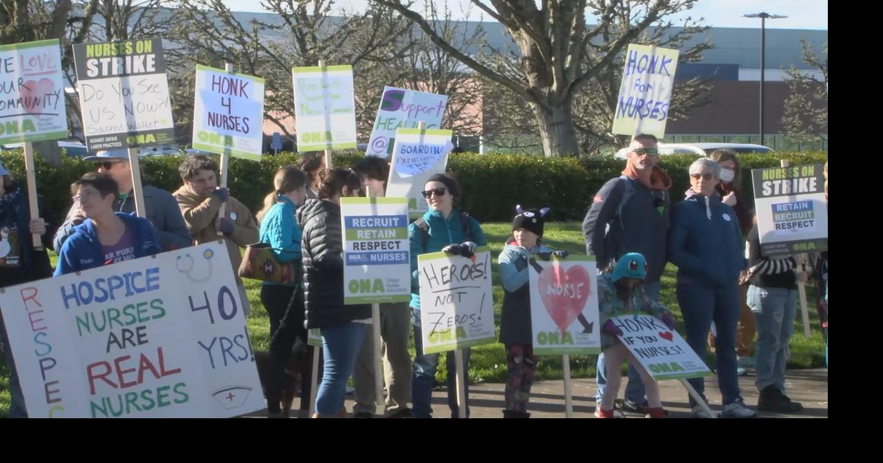 PeaceHealth Nurses on strike in Eugene-Springfield for the first time ...