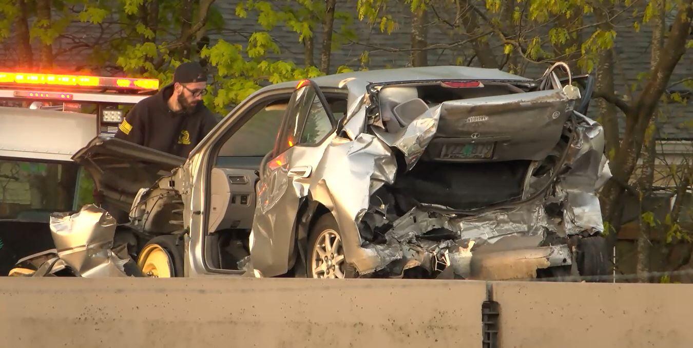 Three transported to hospital following early morning crash involving ...