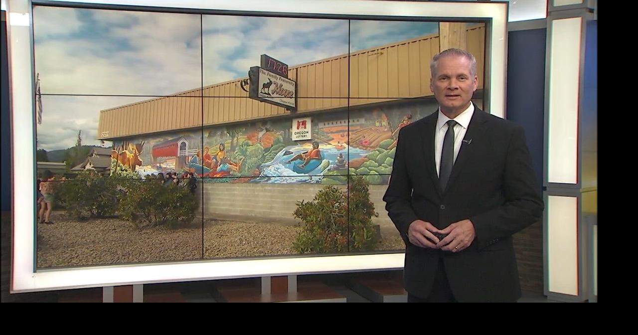 New mural in Springfield shows scenes of the PNW | Video | kezi.com