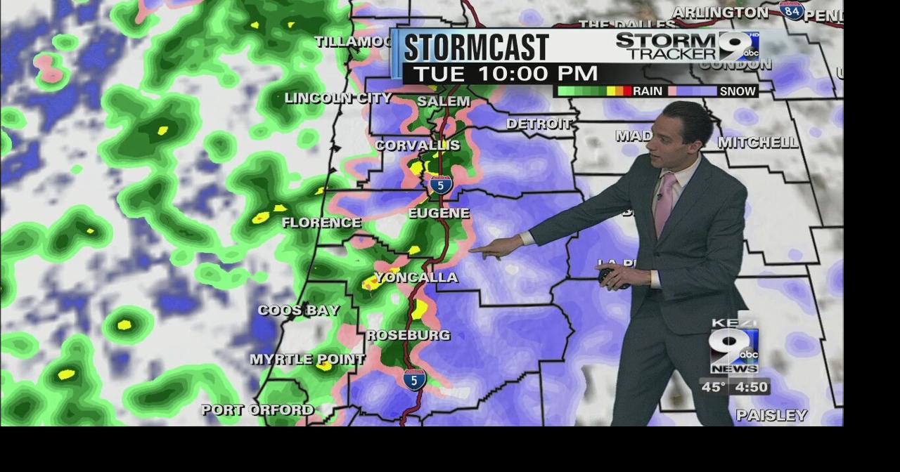 Snow in the valley Wednesday morning | Video | kezi.com