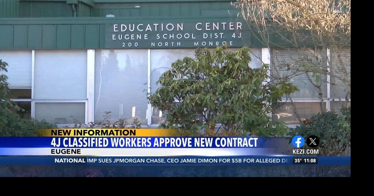 4J Classified Workers Approve New Contract | Video | kezi.com