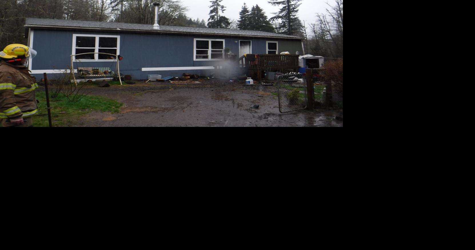 Occupants escape manufactured home fire possibly sparked by faulty ...
