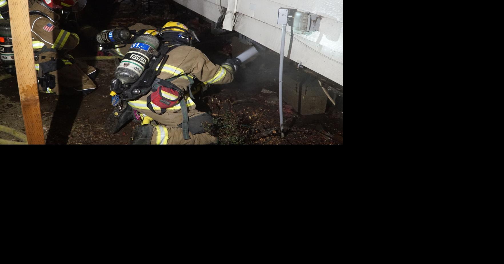 Lebanon firefighters quickly extinguish fire underneath home | Local ...