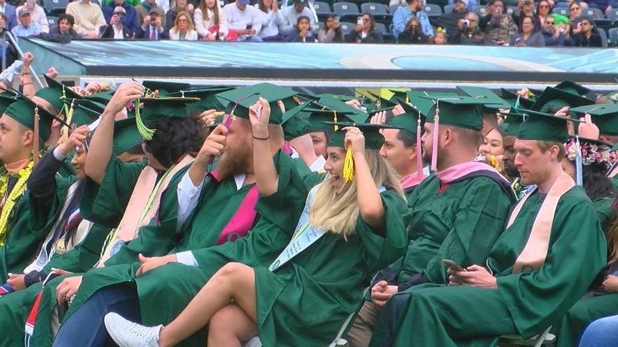 Students and families enjoy first fully in-person graduation for ...