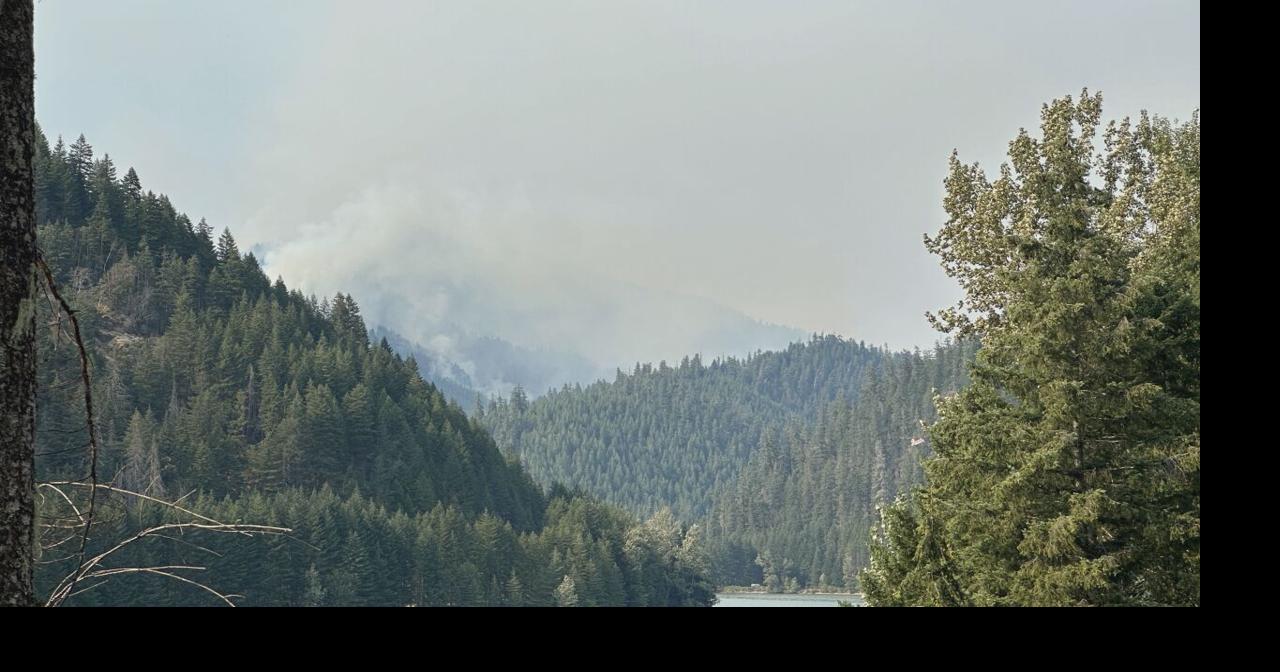 Ore Fire challenging fire crews with steep terrain and fire fuels ...