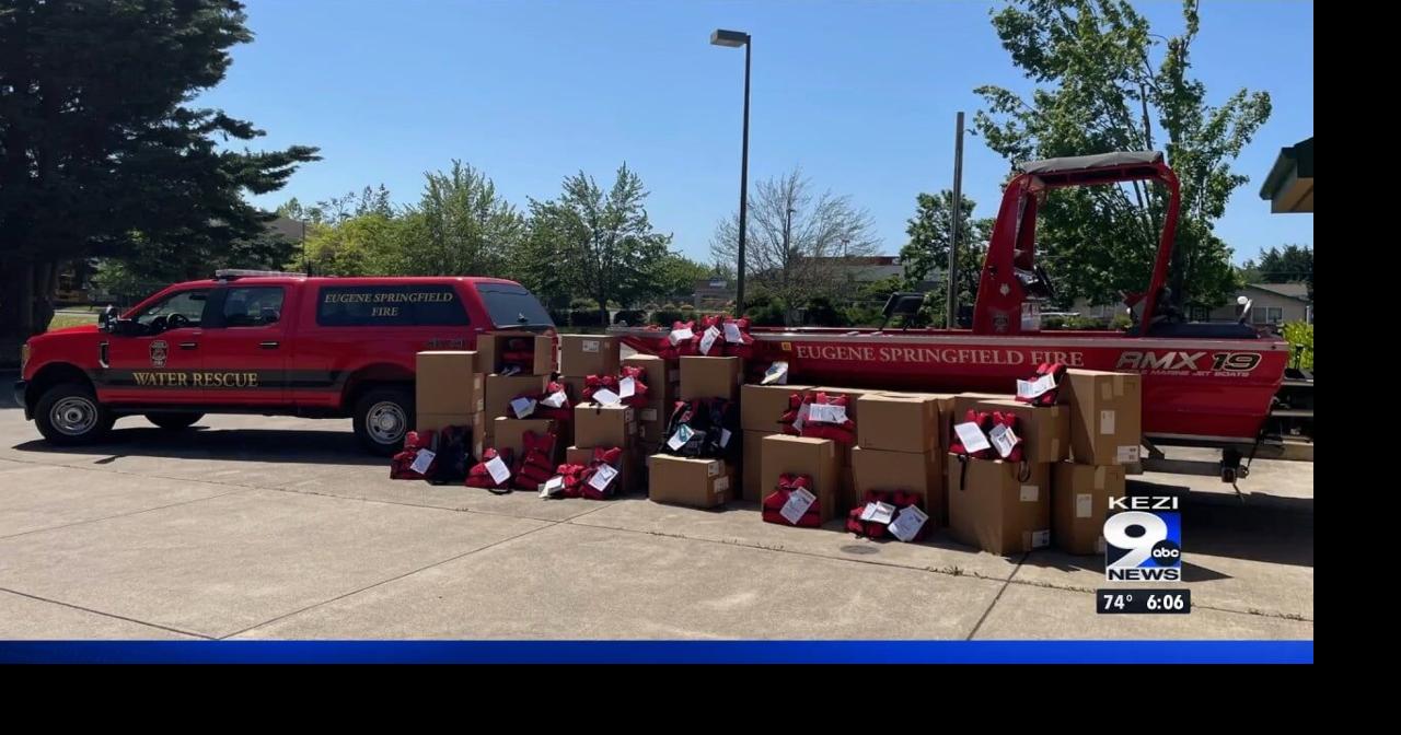 Eugene Springfield Fire expands life jacket loaner program | Video ...