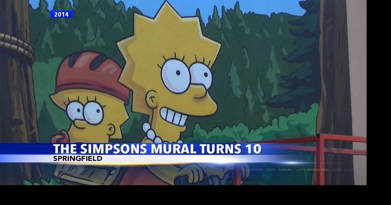 Springfield's own Simpsons mural turns 10 | Video | kezi.com