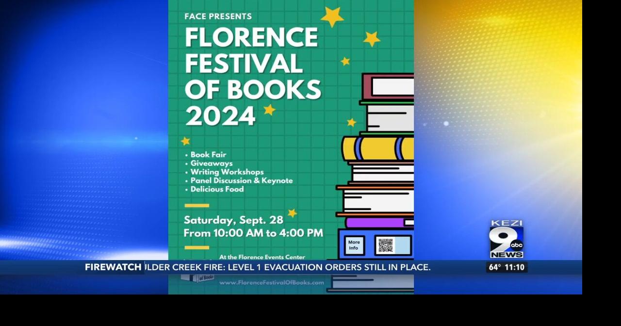 Florence Events Center to host 2024 Festival of Books | Video | kezi.com