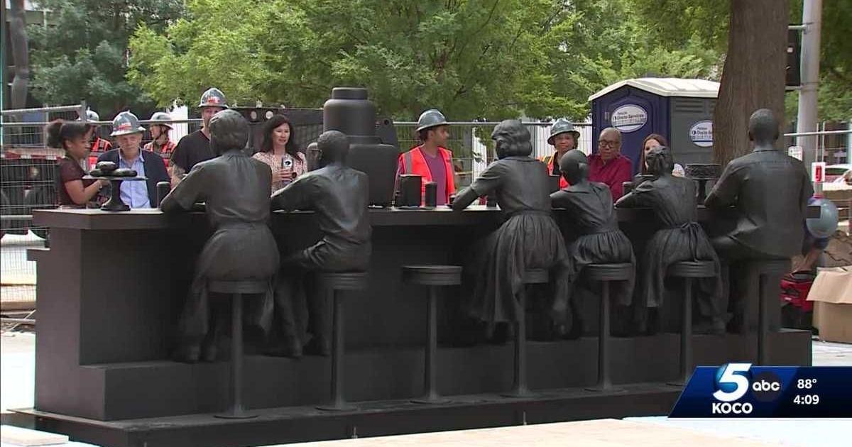 Oklahoma City unveils sculpture honoring 1950s sit-ins against ...