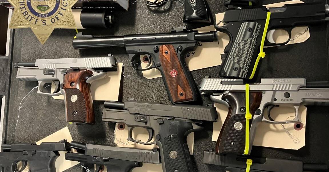 Two arrests made, guns and drugs seized in illegal Pleasant Hill ...