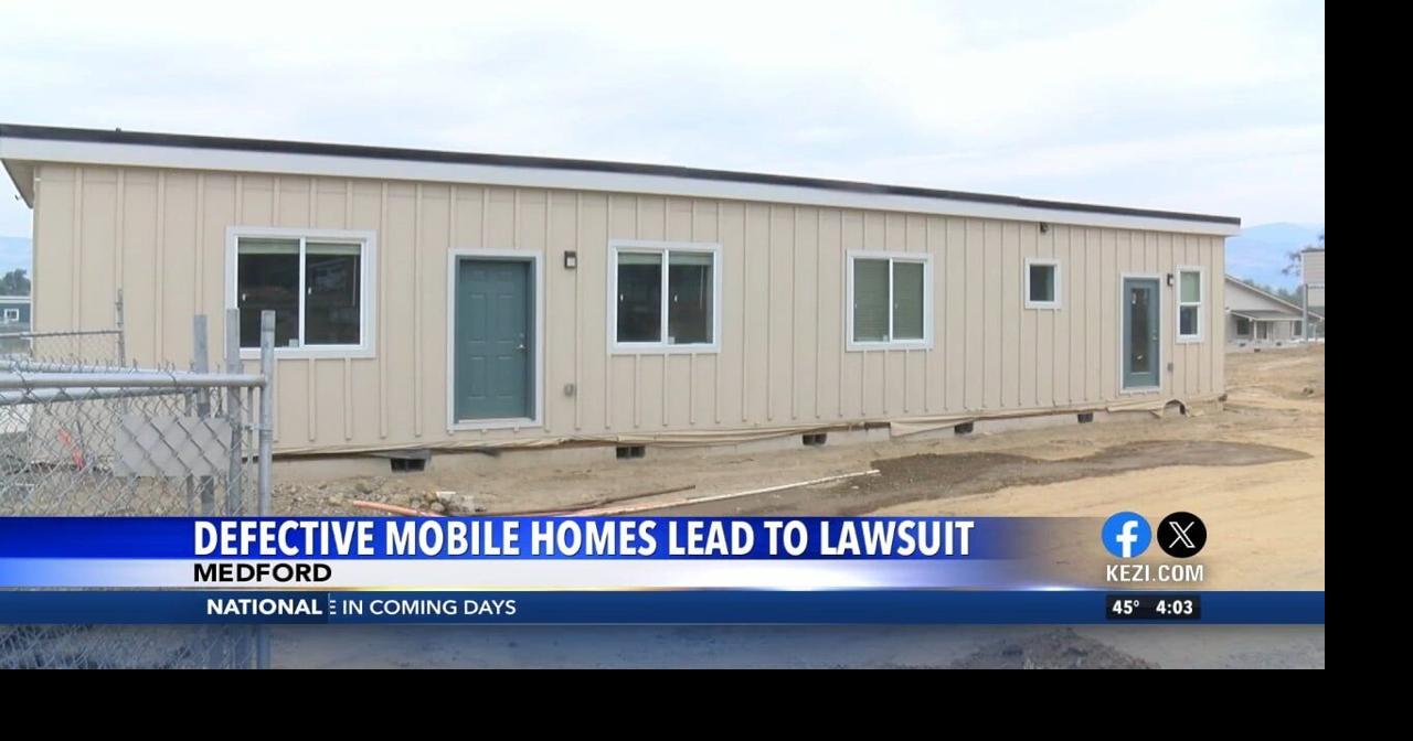 Defective mobile homes in Medford lead to lawsuit | Video | kezi.com
