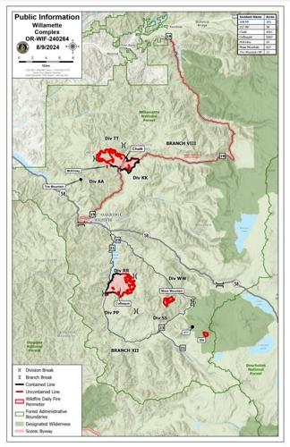 Community meeting highlights management shift on Willamette Complex ...