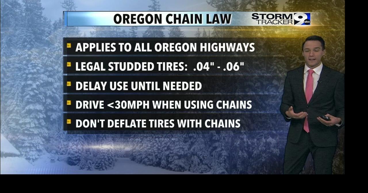 Snow will create slick travel across the Oregon Coast Range | Video ...