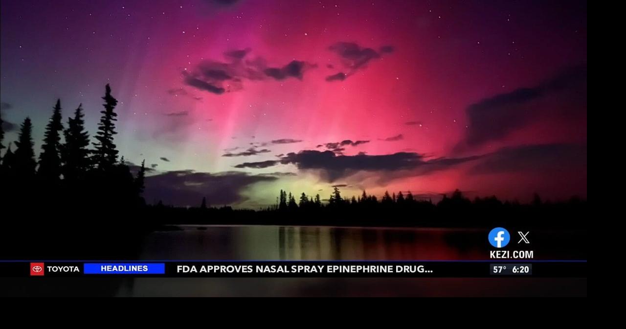 Northern Lights, Perseid Meteor Shower visible from Oregon | Video ...