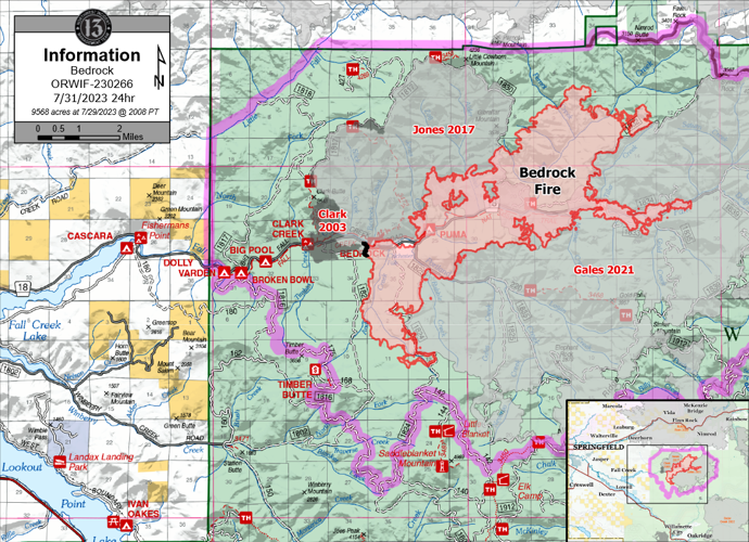 Containment progressing for Bedrock Fire as it burns nearly 10,000 ...