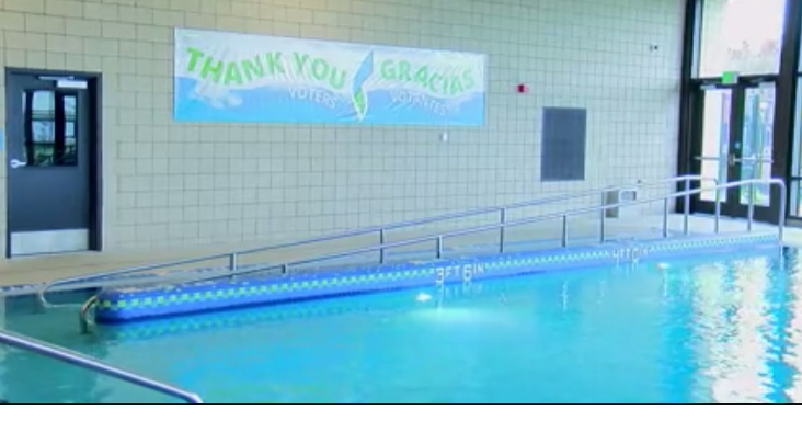 Eugene city leaders celebrate reopened, improved Sheldon Pool | News ...
