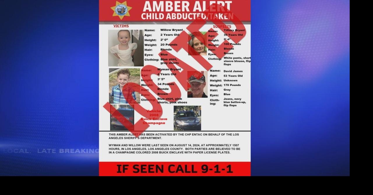 Douglas County deputies locate children subject of California Amber ...