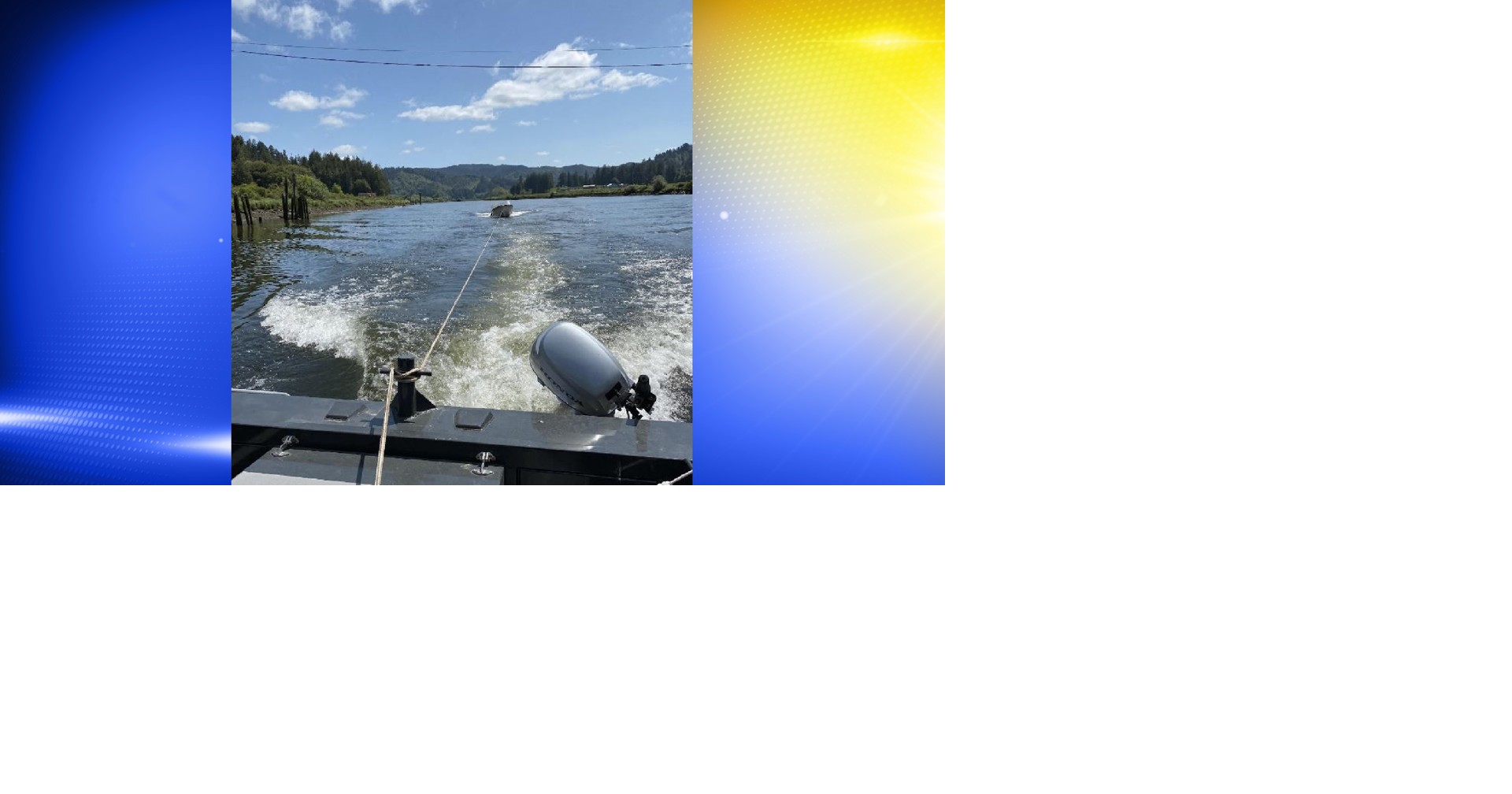 Abandoned boat recovered by Coos County deputies | News | kezi.com
