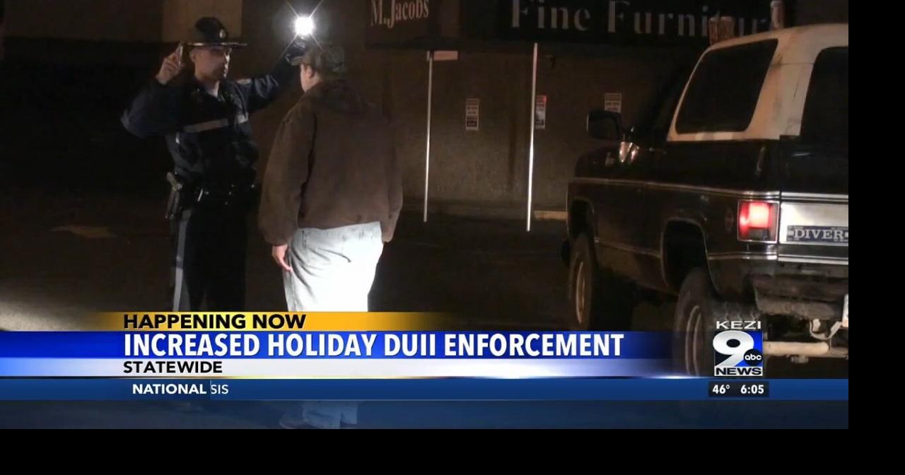 Oregon police increasing DUII enforcement for holidays | Video | kezi.com