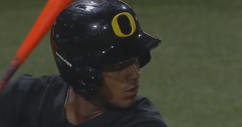 Oregon Baseball: Atlanta Braves select Sabin Ceballos | Sports | kezi.com