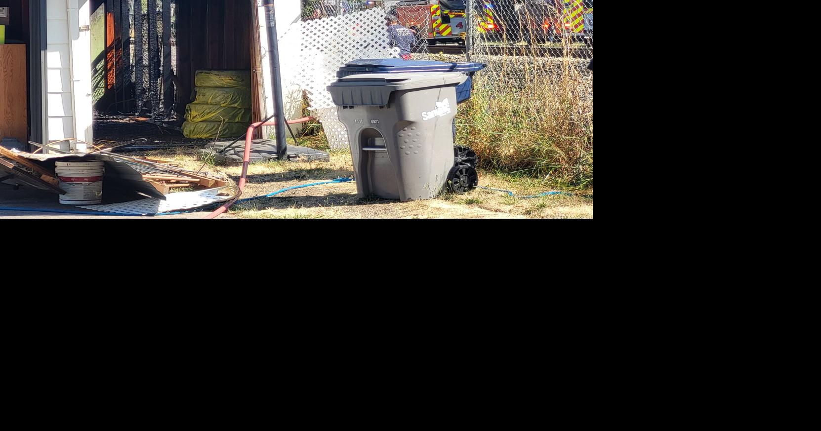 Eugene Springfield Fire extinguishes shed fire before it spreads to ...