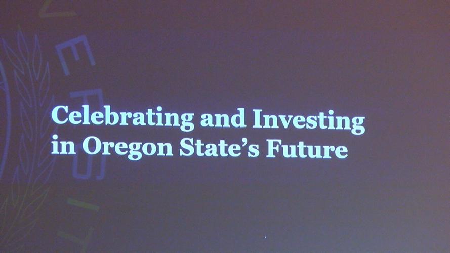 Oregon State University honors President with ceremony as she unveils ...
