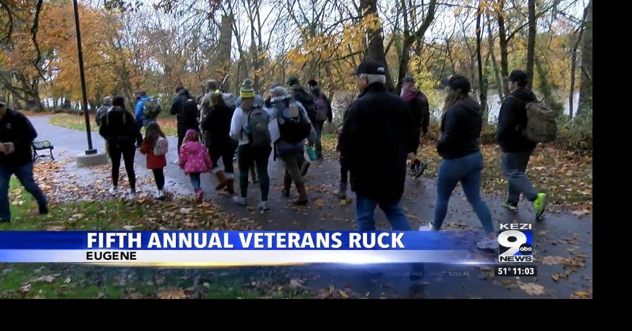 Fifth annual Eugene Veterans Ruck march | Video | kezi.com