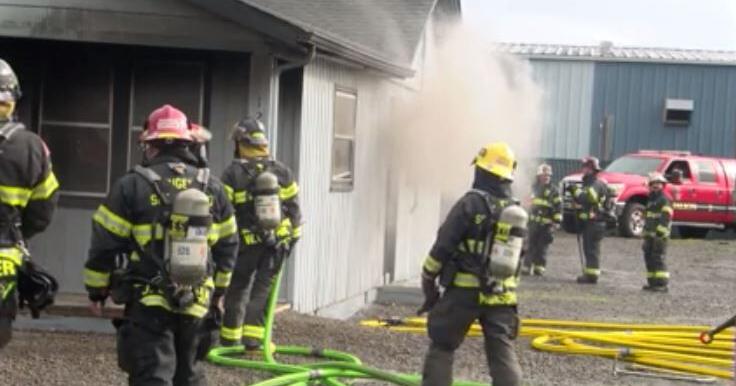 Eugene Springfield Fire conduct live fire training exercise | News ...