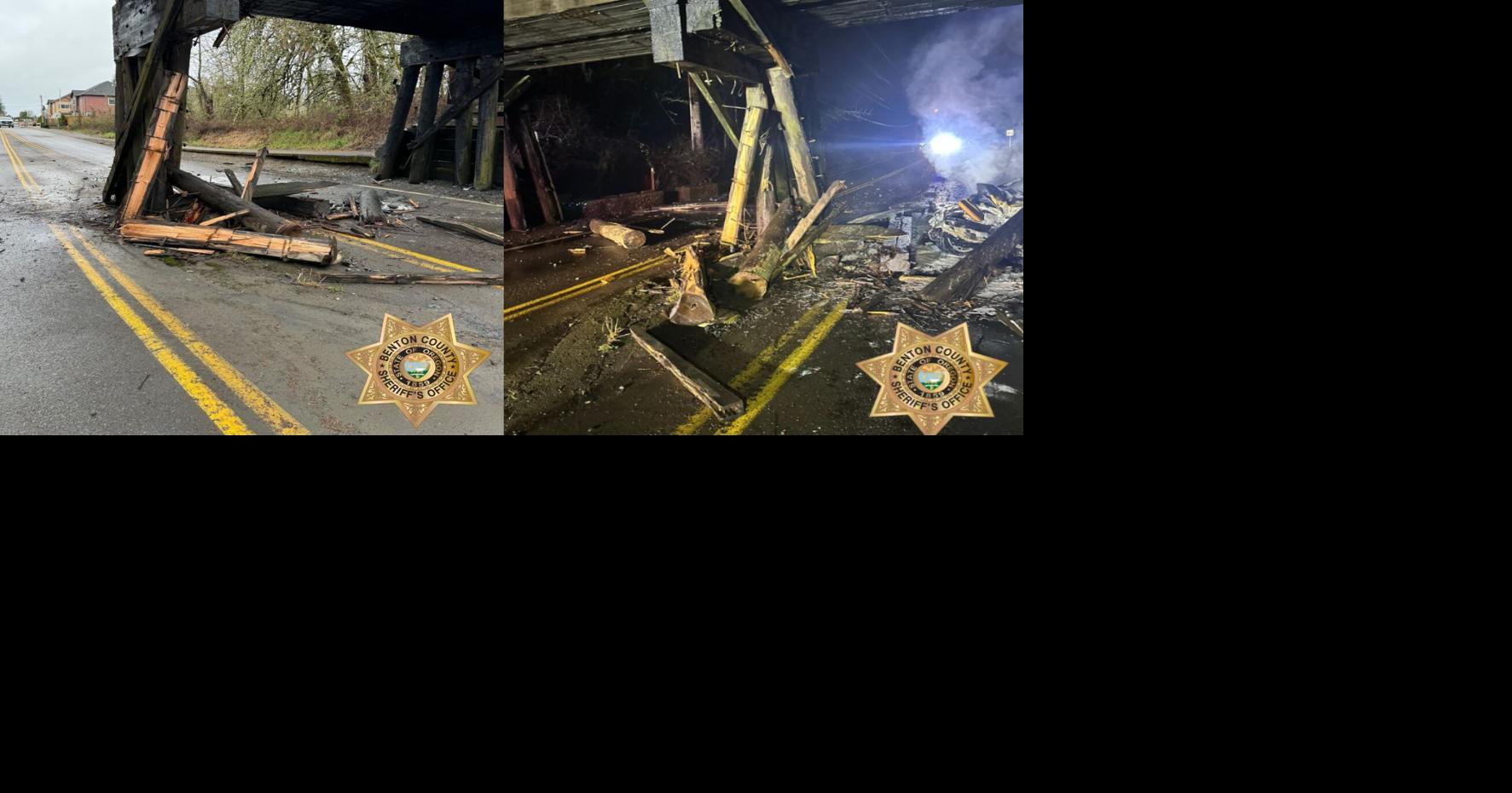 Corvallis man killed in crash that damaged train bridge | News | kezi.com