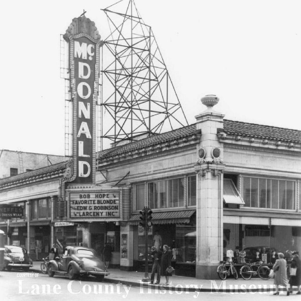 Restored marquee returns to downtown Eugene’s historic McDonald Theater ...