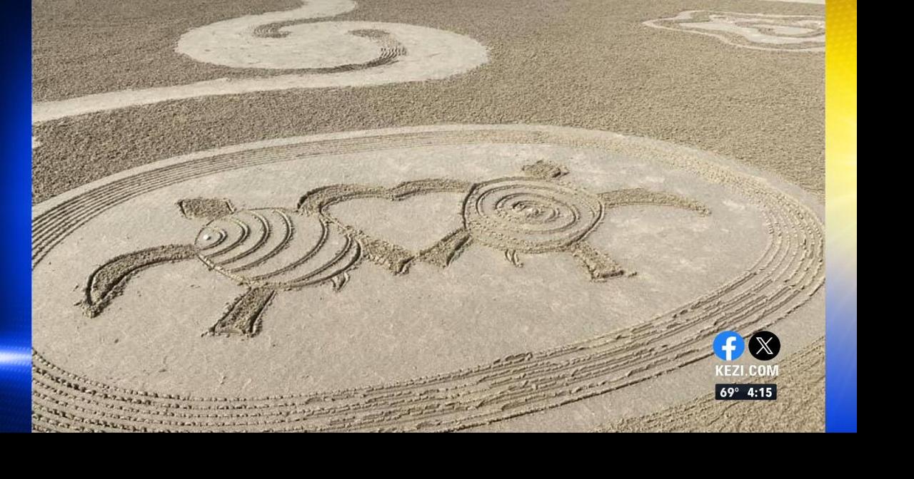 Heceta Beach hosts Circles in the Sand on eclipse day | Video | kezi.com
