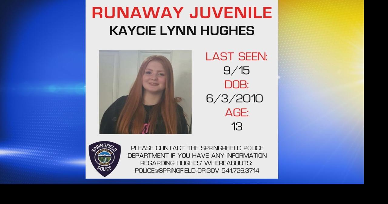 UPDATE: Missing teen sought by Springfield police found | News | kezi.com