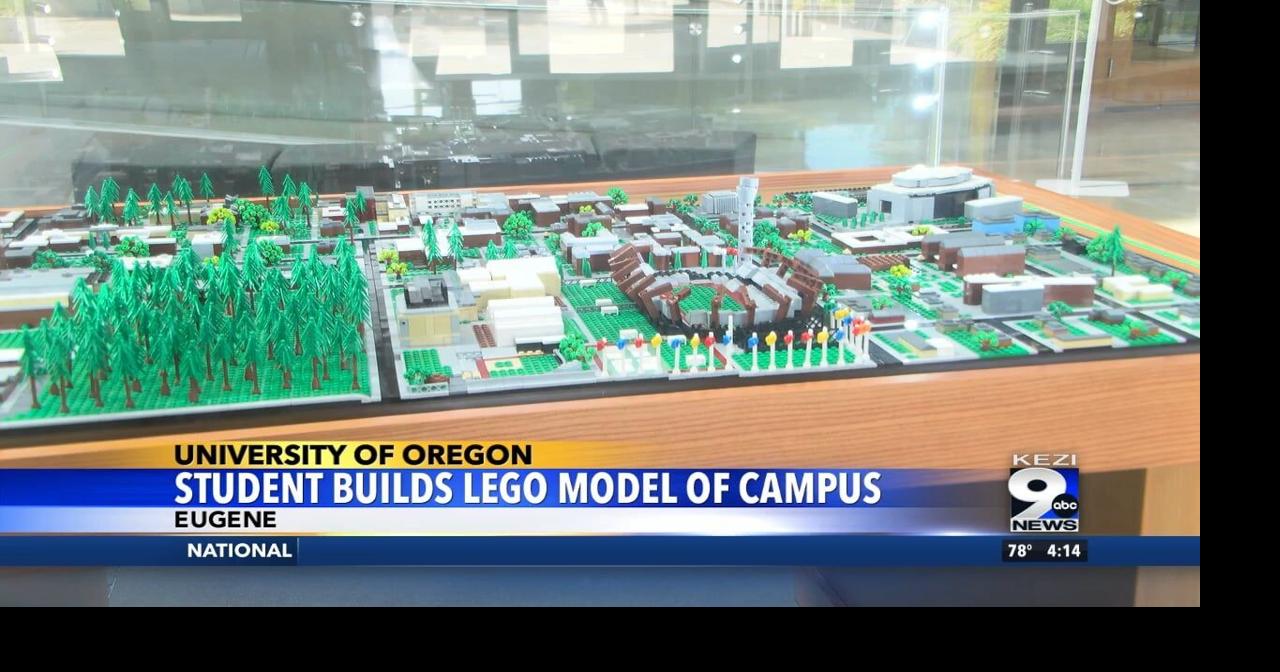UO alum builds Lego model of campus | Video | kezi.com