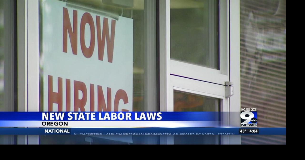 New State Labor Laws | Video | kezi.com