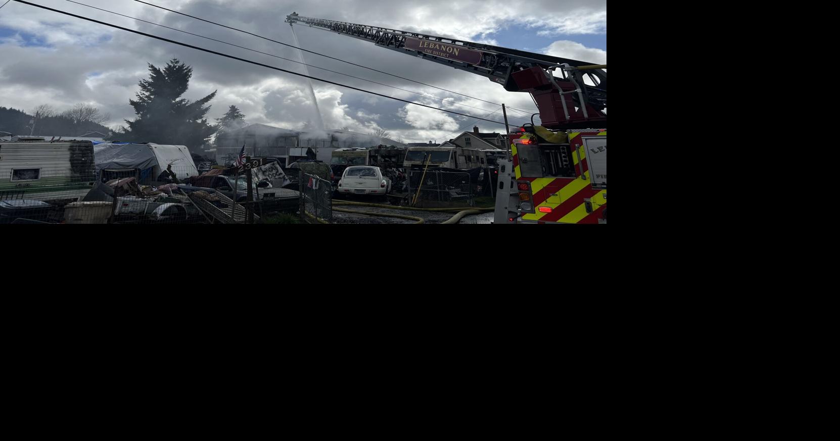 Lebanon firefighters respond to two large structure fires in one day ...