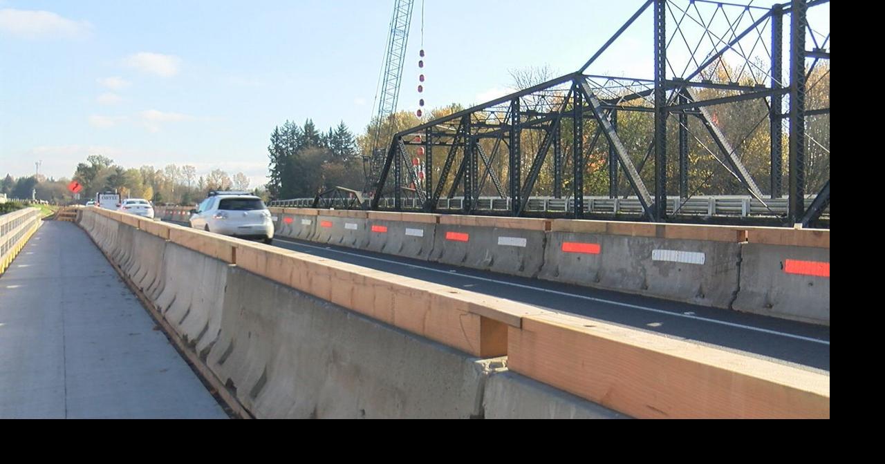 On temporary Van Buren Bridge | | kezi.com