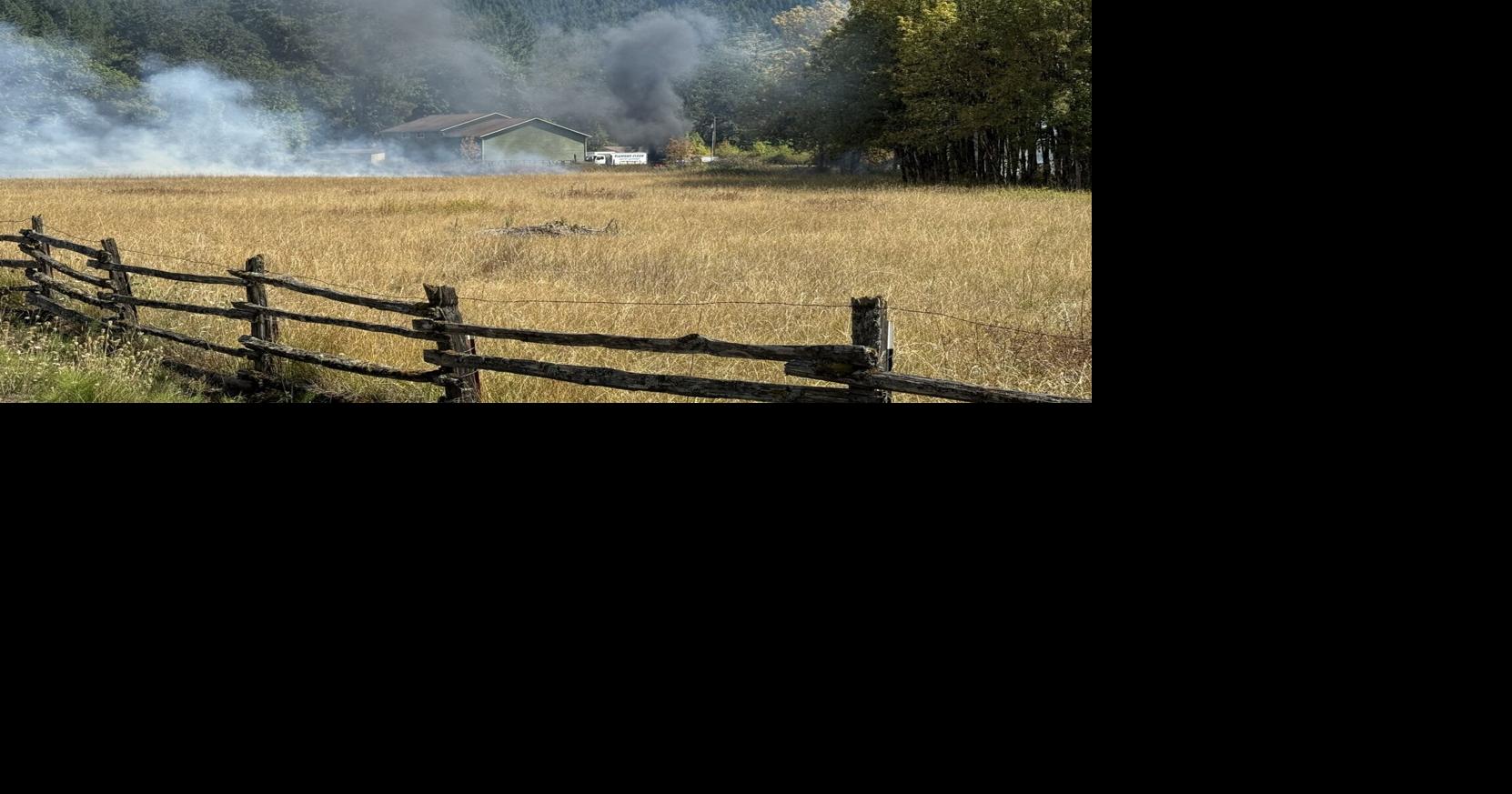Benton County firefighters battle wildfires, protect homes | Local ...