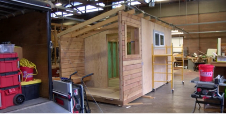 High school students building sheds for wildfire survivors to gain ...