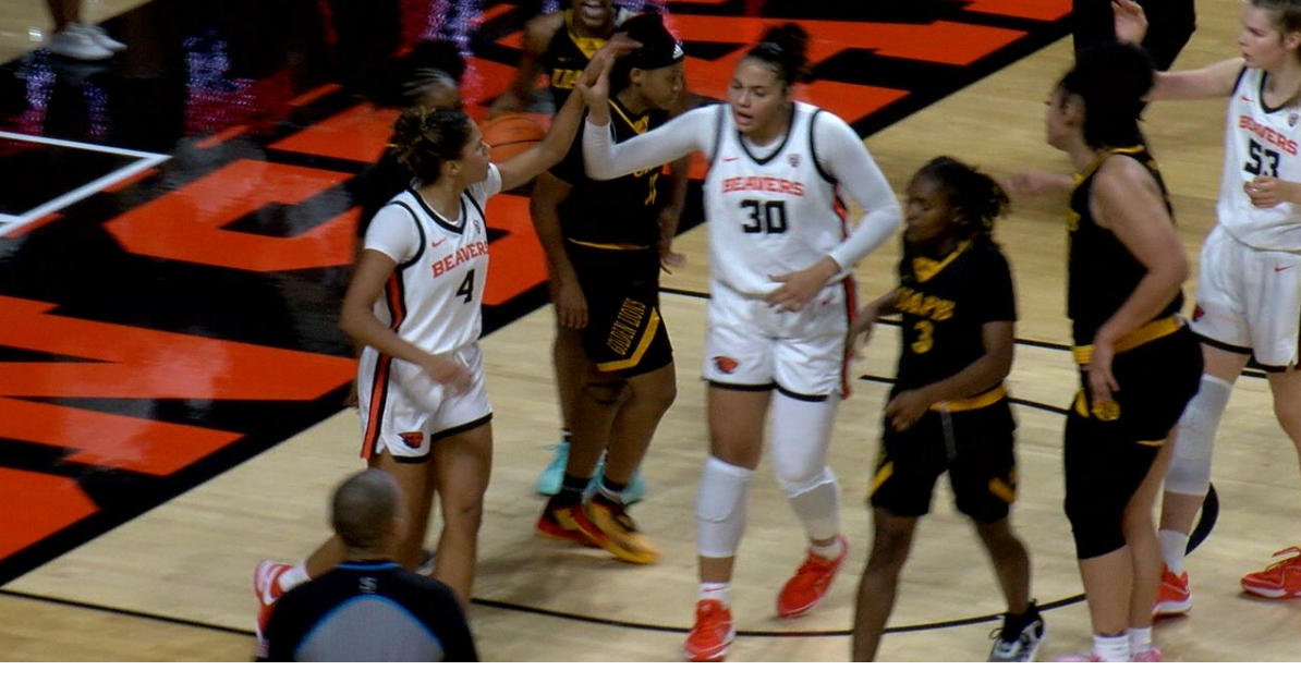 OSU WBB: Hunter, Beers lead Beavs back from 13-point deficit in ...