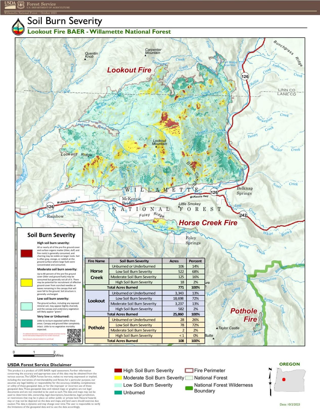 Soil only mildly scorched by Lookout Fire, forestry officials say ...