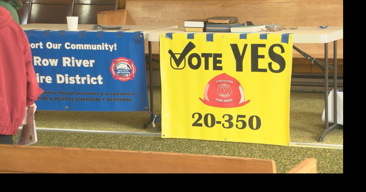 Residents in Dorena debate the possibility of setting up a fire ...