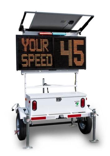 North Bend police purchase two new traffic alert trailers with American ...