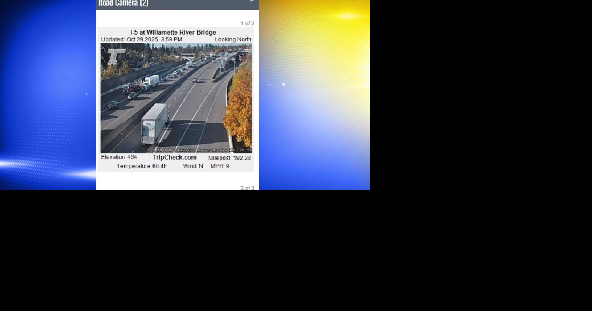 Traffic Alert: motor vehicle crash affecting southbound Interstate 5 ...