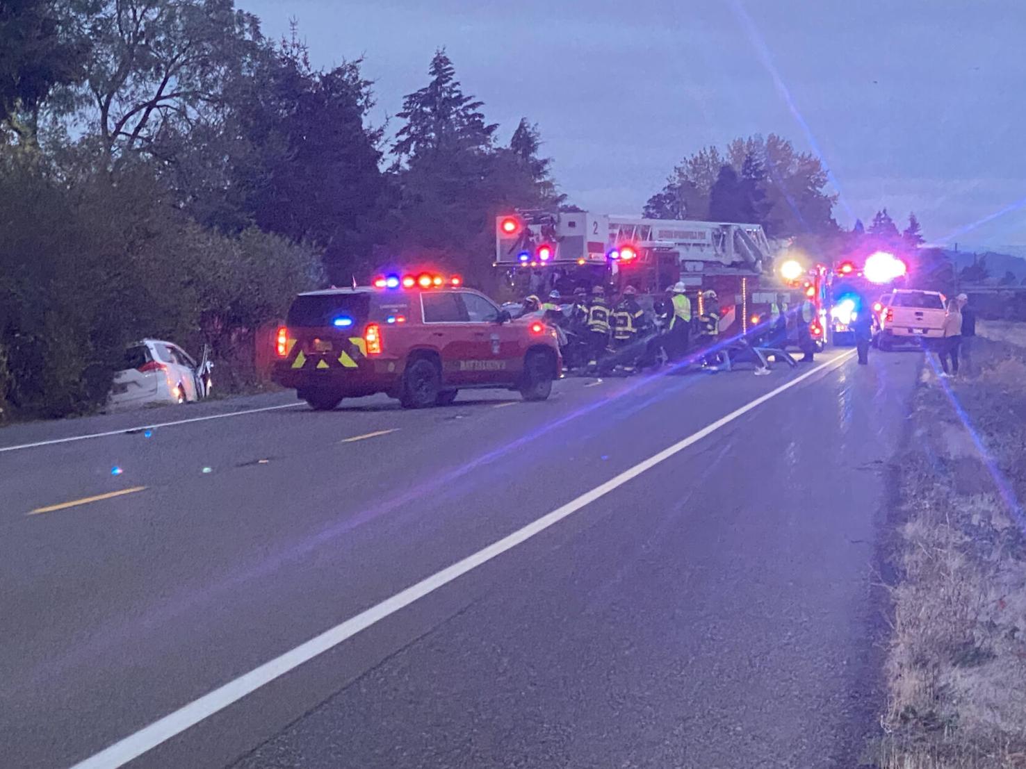 Fatal crash investigation underway on Northwest Expressway in Eugene ...