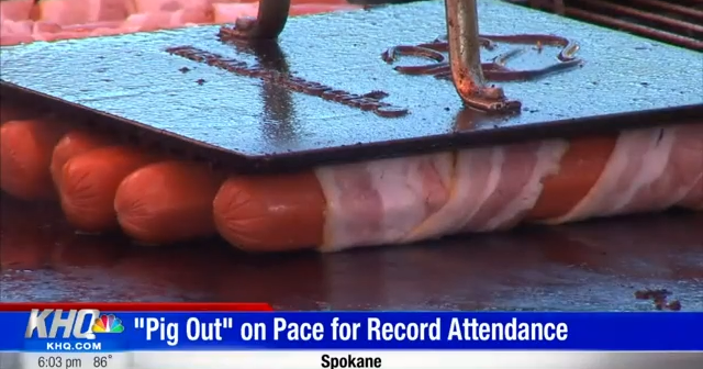 Pig Out in the Park on pace to match or break attendance record ...