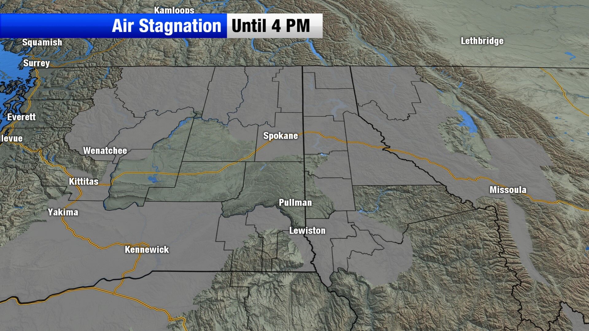Stagnant air leads to dip in air quality as calm weather conditions ...